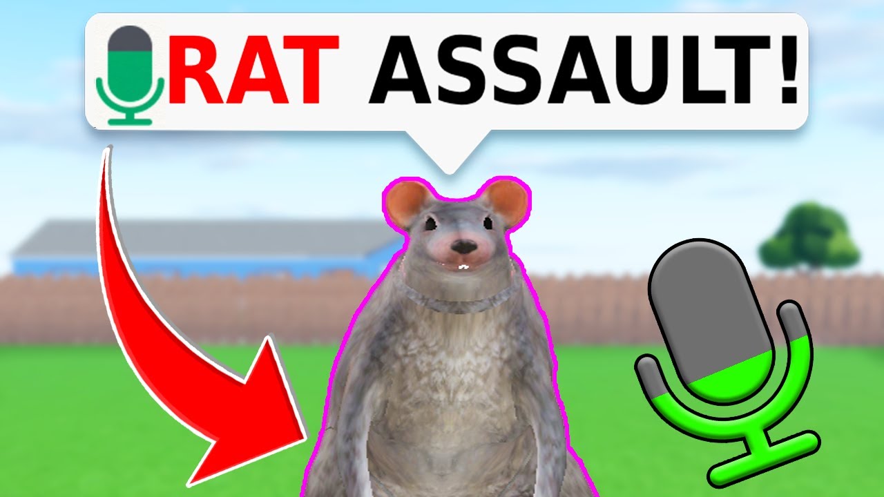 Trolling as RAT🐀 in ROBLOX VOICE CHAT (Neighbors) - YouTube