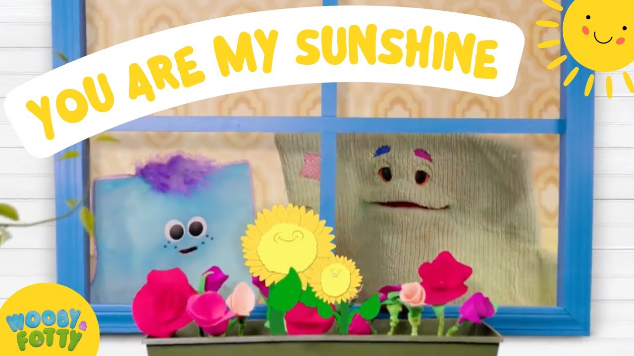 You Are My Sunshine - Preschool Nursery Rhymes for Toddlers - Wooby ...