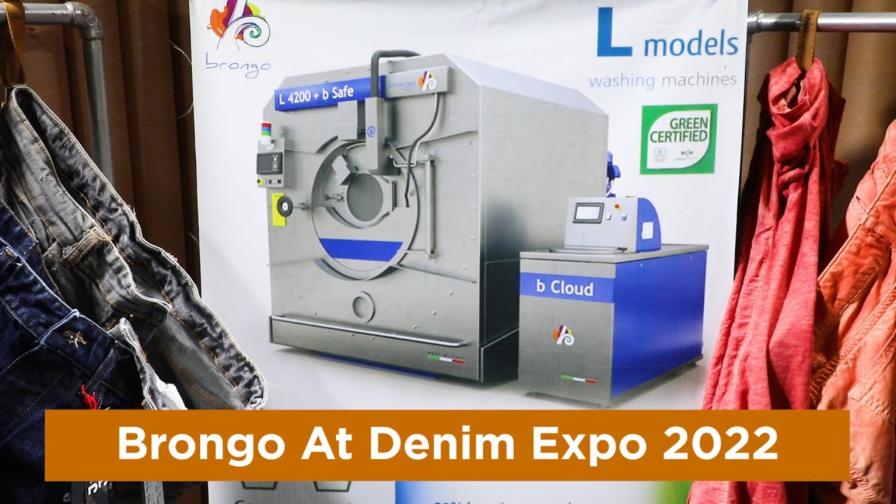 Brongo at Denim Expo 2022 | Sustainable Washing Machine | b-Cloud ...