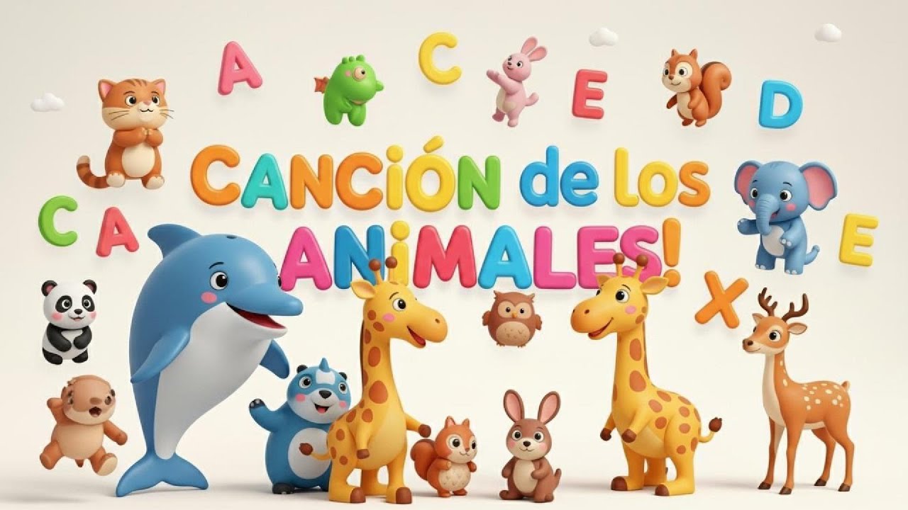 Canción de los Animales! 🎶 | español / spanish animal song | 스페인어 동물송 ...