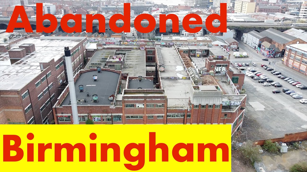 Abandoned Birmingham "Urban Detail Looking Down Upon."....🎶.....2020 ...