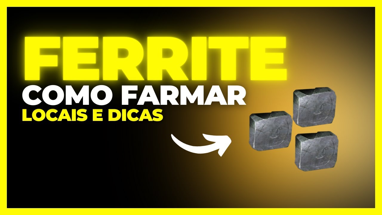 Ferrite - Melhor método para farmar em 2024 (Warframe) - YouTube