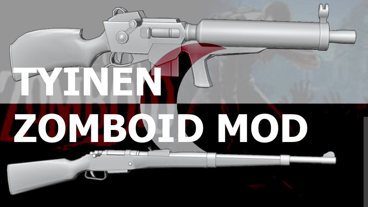 Project Zomboid - Custom Weapons Mod - Tyinen Weapons - YouTube