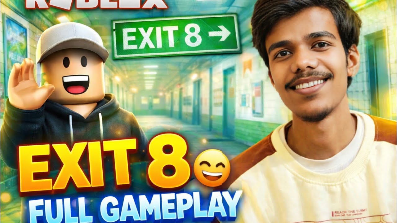 EXIT 8 Roblox Full Gameplay 😱. Exit 8 ka full gameplay. - YouTube