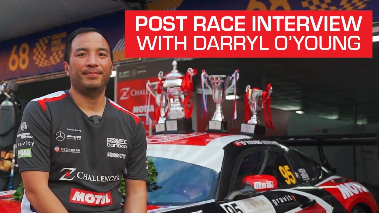 Darryl O'Young Post Race Interview | 2021 Macau Grand Prix - YouTube
