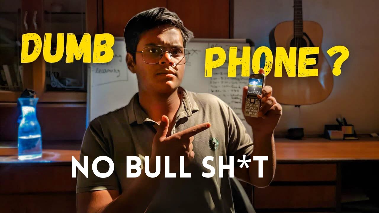 Why it is smart to use a dumb phone ? - YouTube