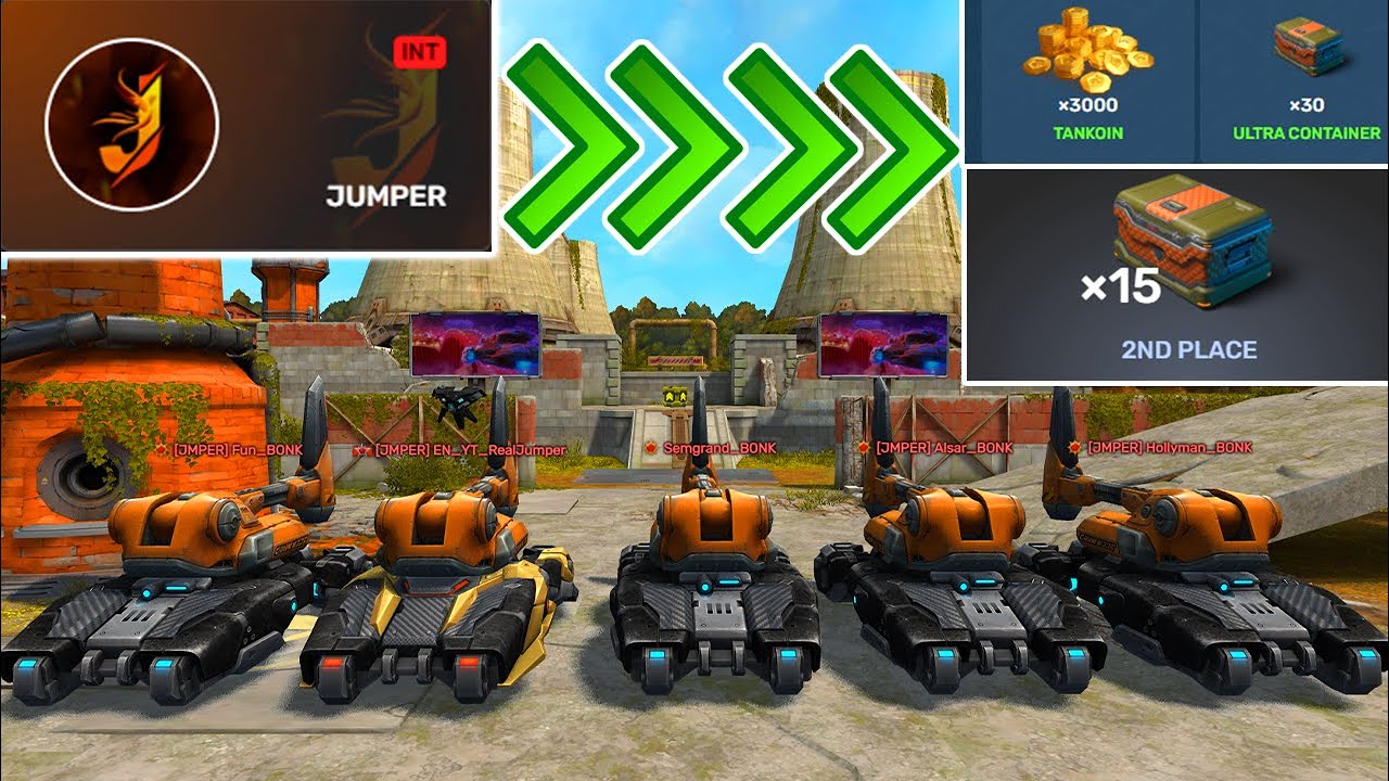 Tanki Online - Youtubers battle SECOND PLACE! | Epic B0NK Highlights ...