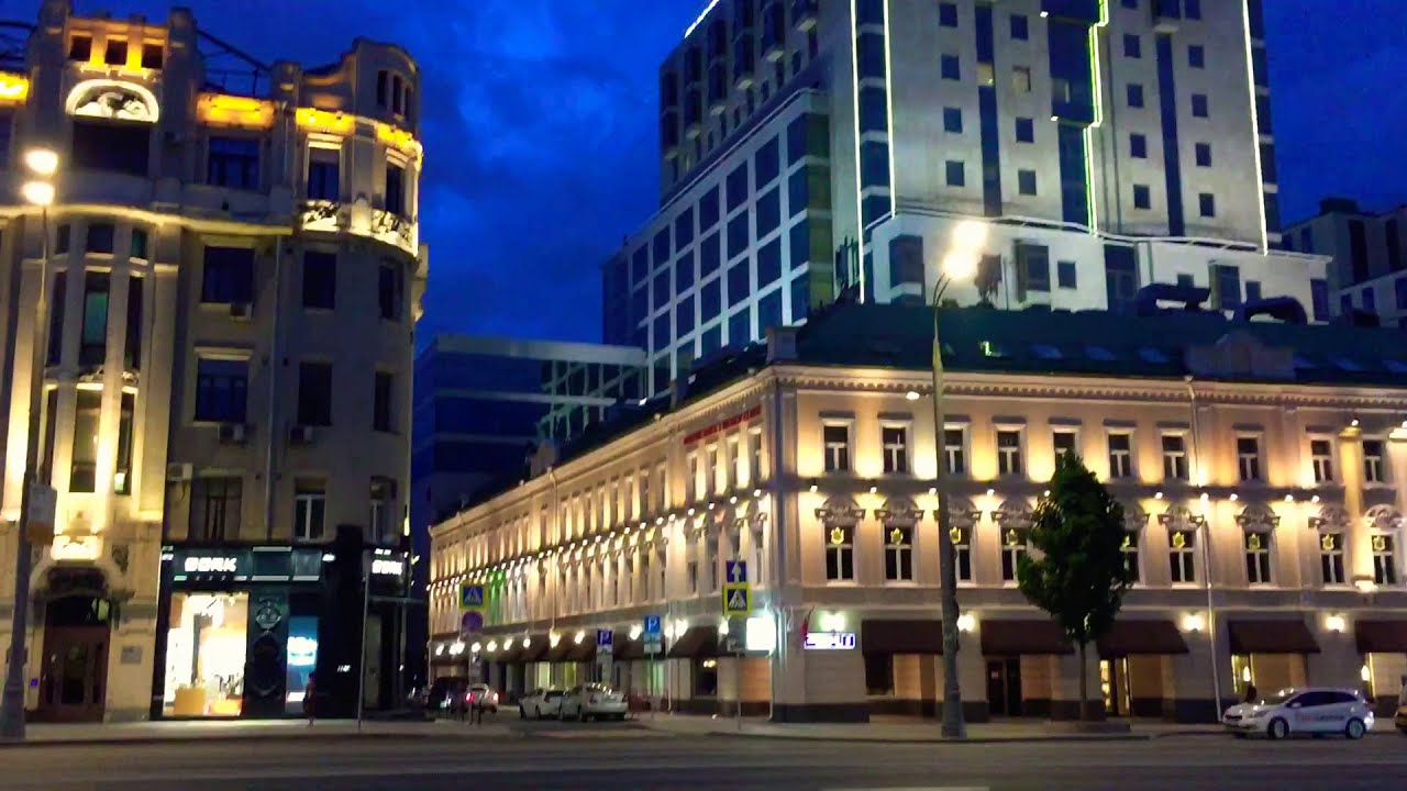 the most beautiful streets of Moscow - YouTube