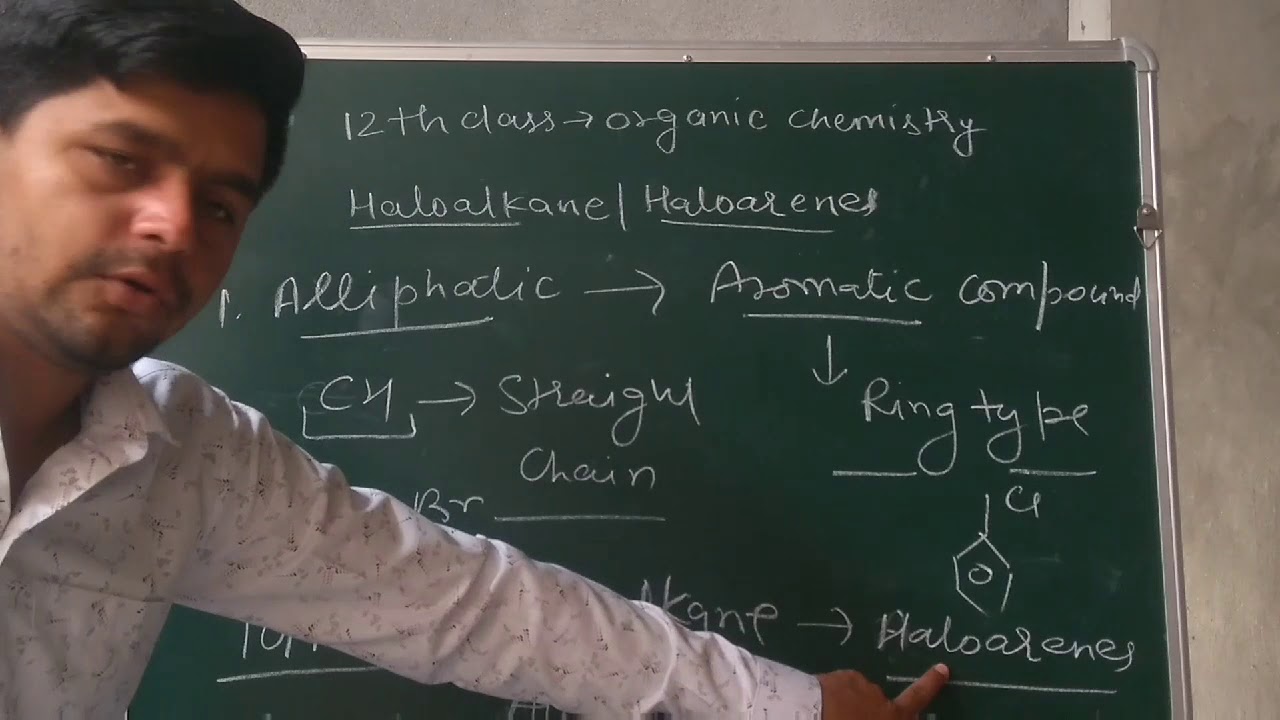 Halo Alkane Halo Arenes ... Introduction - YouTube