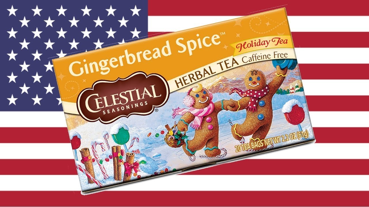 Trying Celestial Seasonings Gingerbread Spice Tea - YouTube