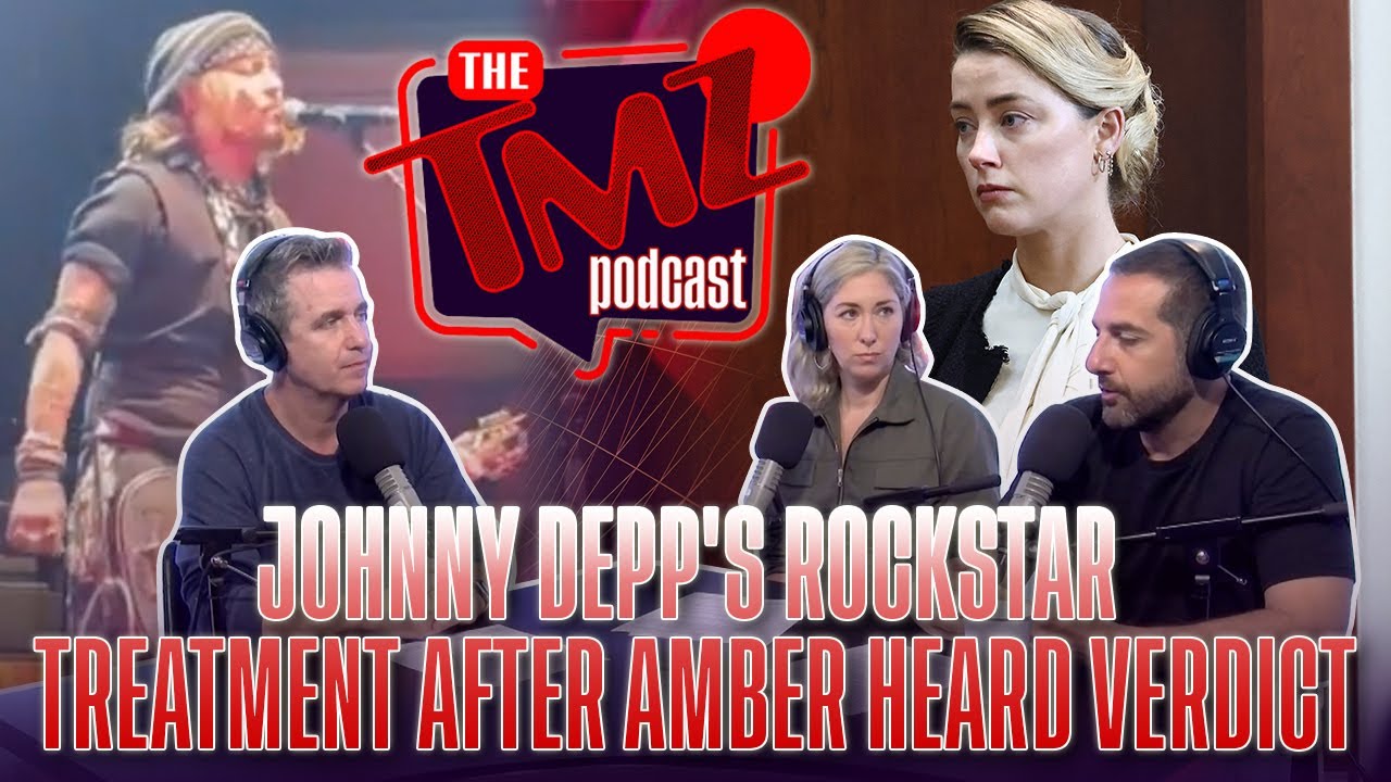 Johnny Depp's Rockstar Treatment After Amber Heard Verdict | The TMZ ...