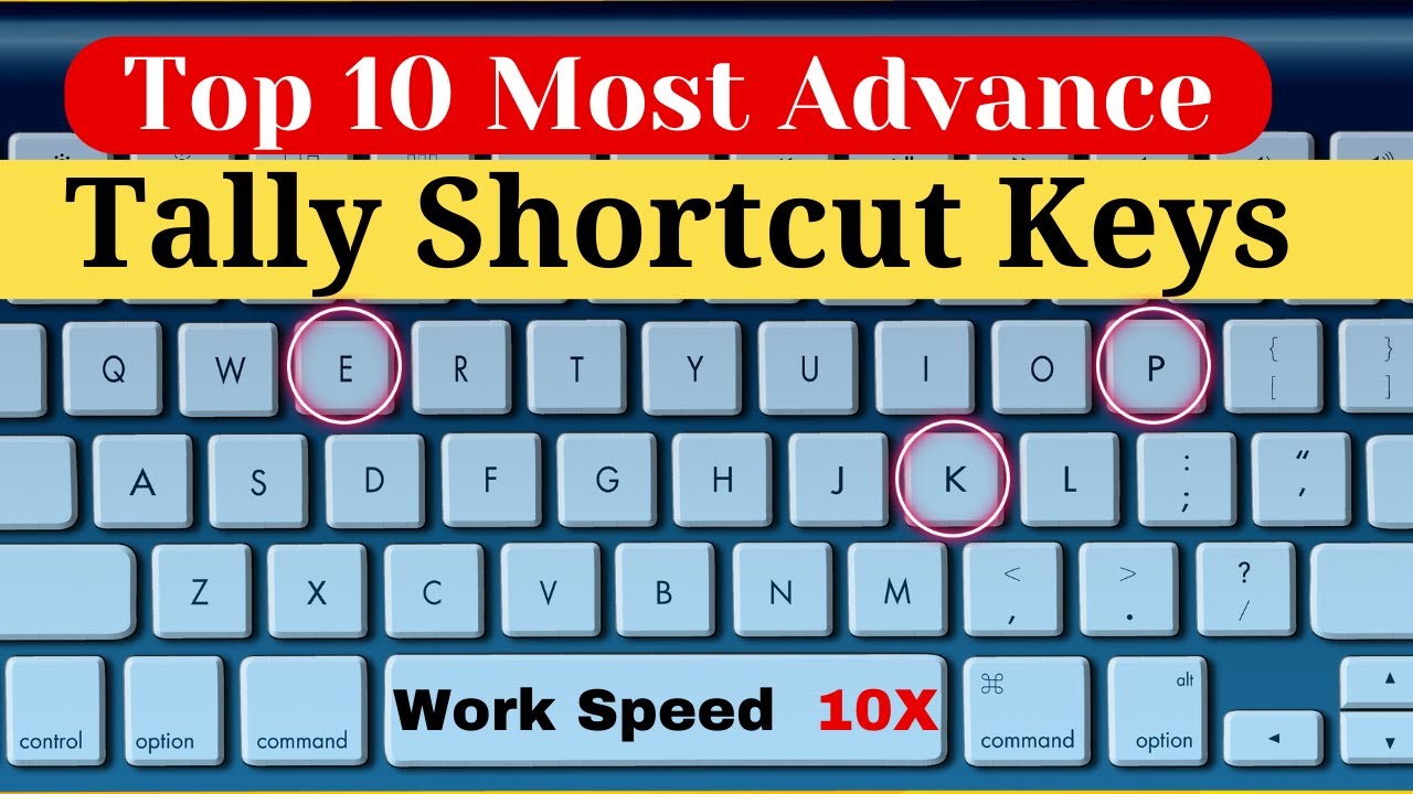 Tally Shortcut Keys | Top 10 Tally Shortcuts | Tally Keyboard Shortcut ...