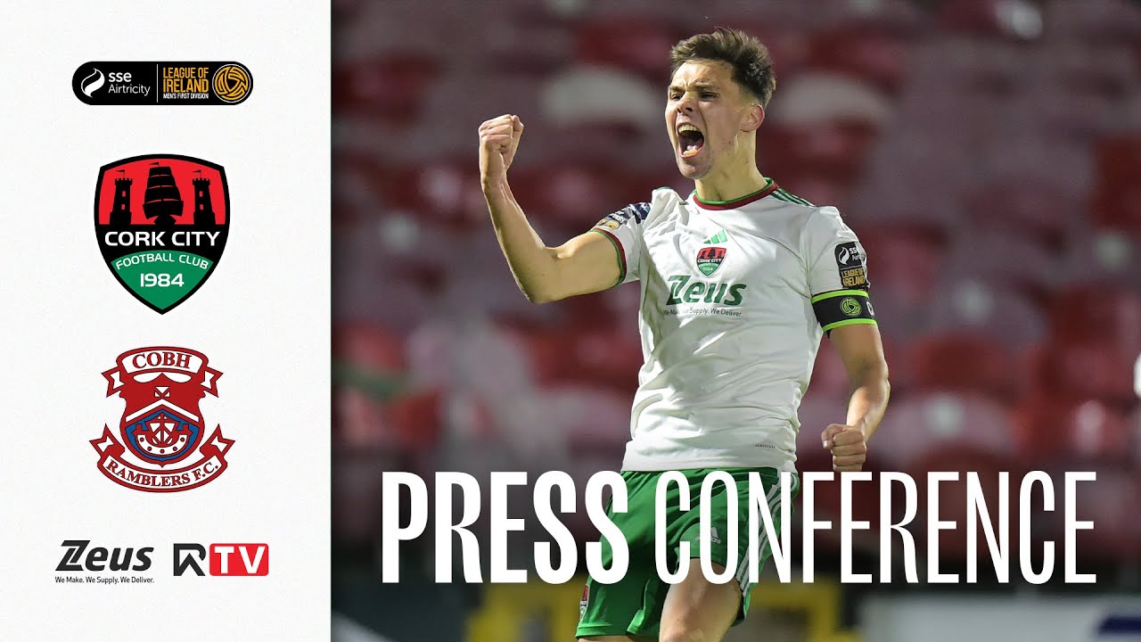 Press Conference | Cian Coleman | Cork City vs Cobh Ramblers - YouTube