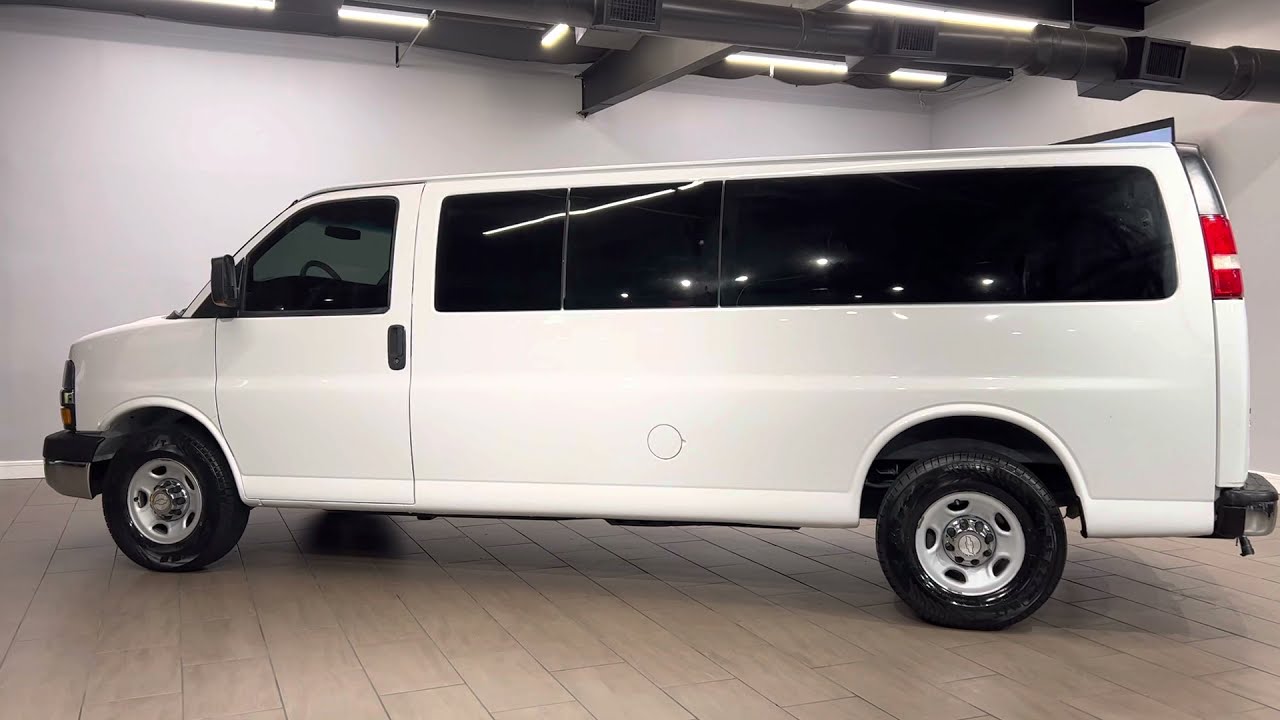 2011 CHEVROLET EXPRESS PASSENGER LT 3500 3D EXTENDED PASSENGER VAN FLEX ...