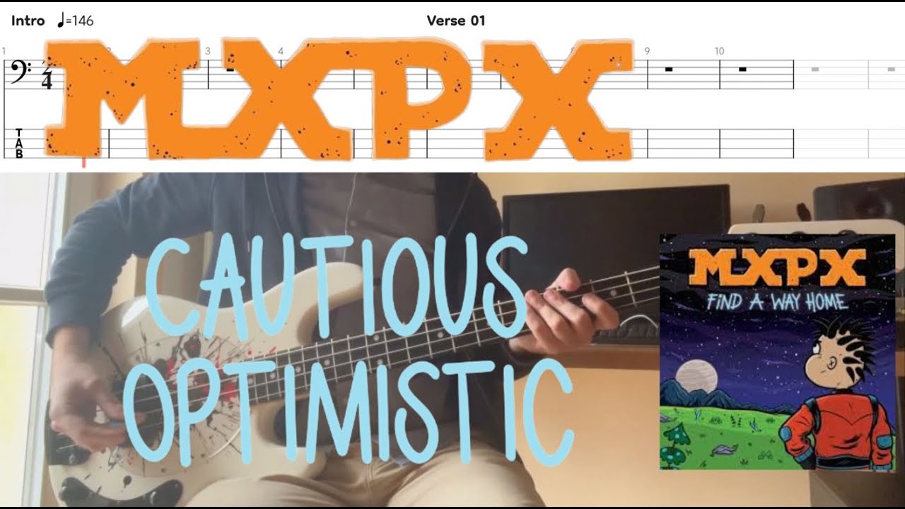 MxPx - Cautious Optimistic (Bass Cover & Tabs) - YouTube