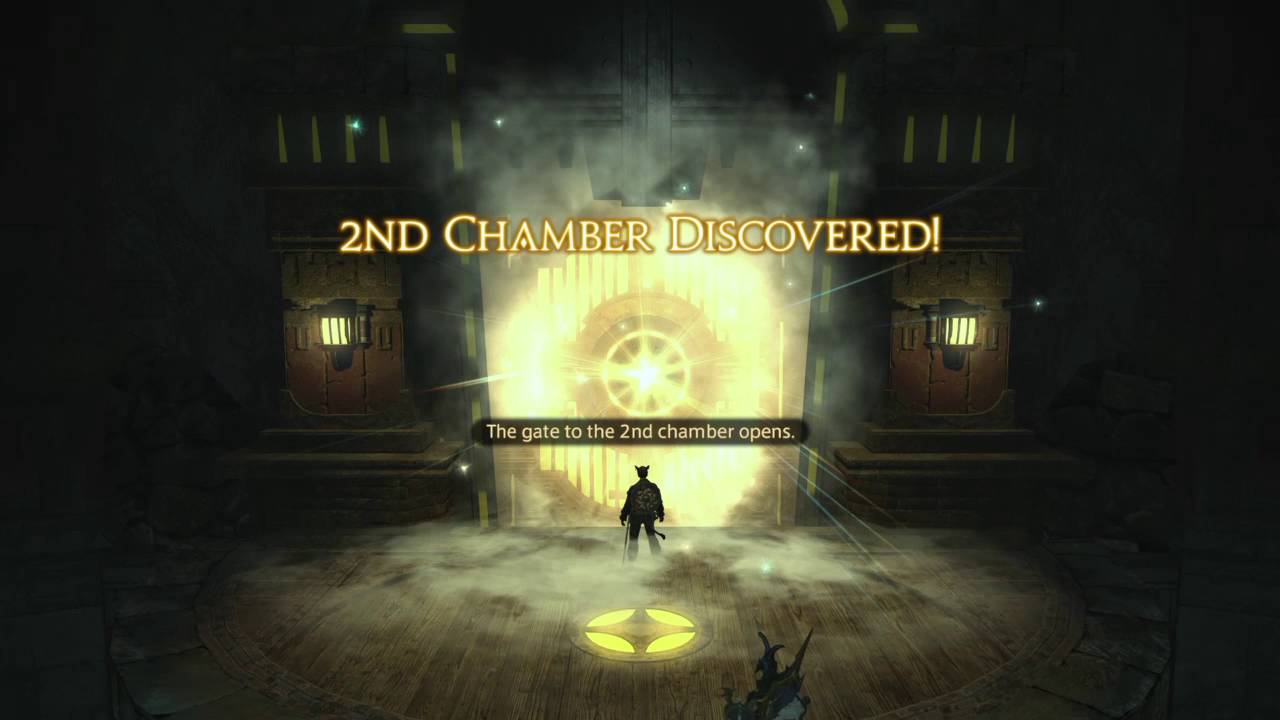 FFXIV Aquapolis Glowing Door - YouTube