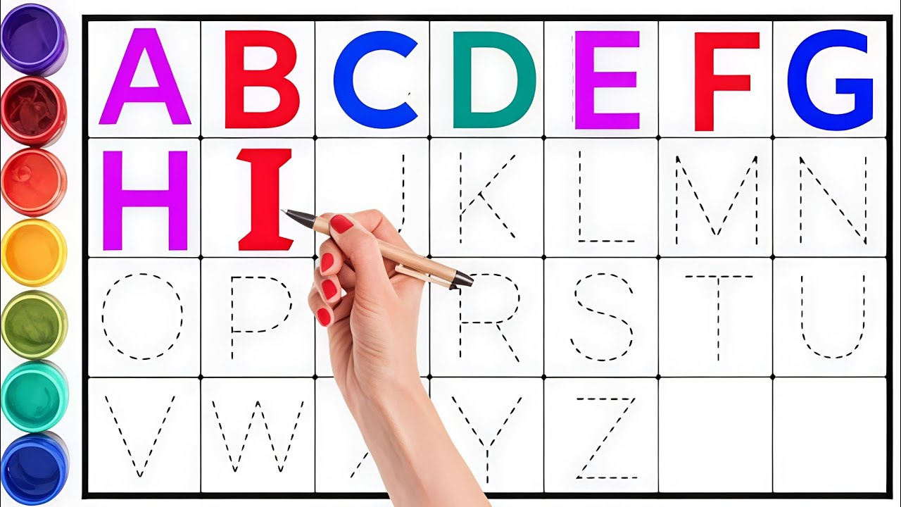Abcd english alphabet letters for kids | a to z all letters in english ...