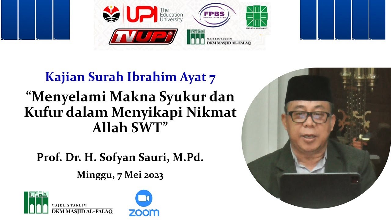 MENYELAMI MAKNA SYUKUR DAN KUFUR DALAM MENYIKAPI NIKMAT ALLAH SWT ...