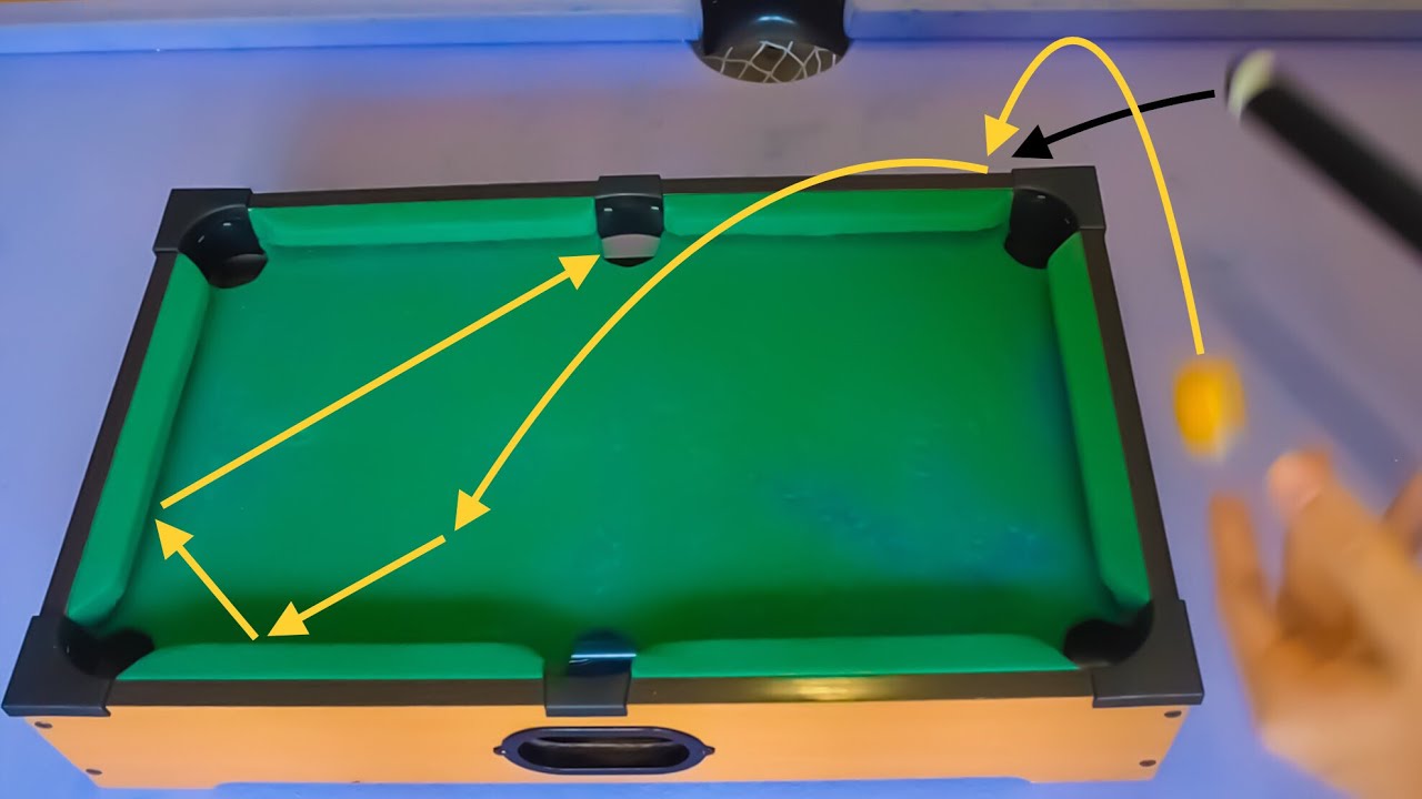 Mini Pool Trickshots 16 - YouTube