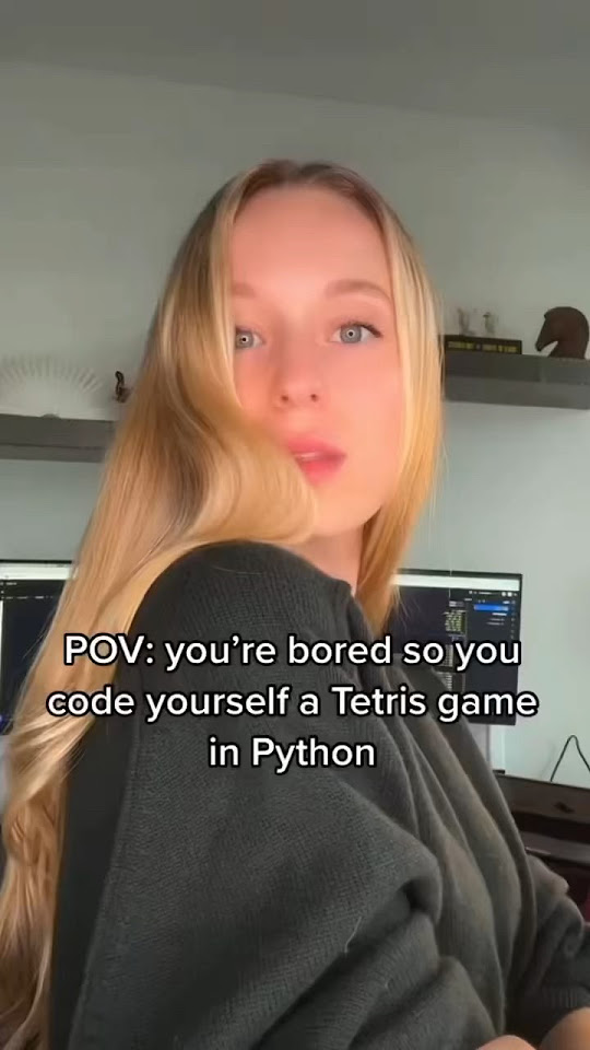 Coding A Tetris Game In Python Tech Python Programming Youtube 9888
