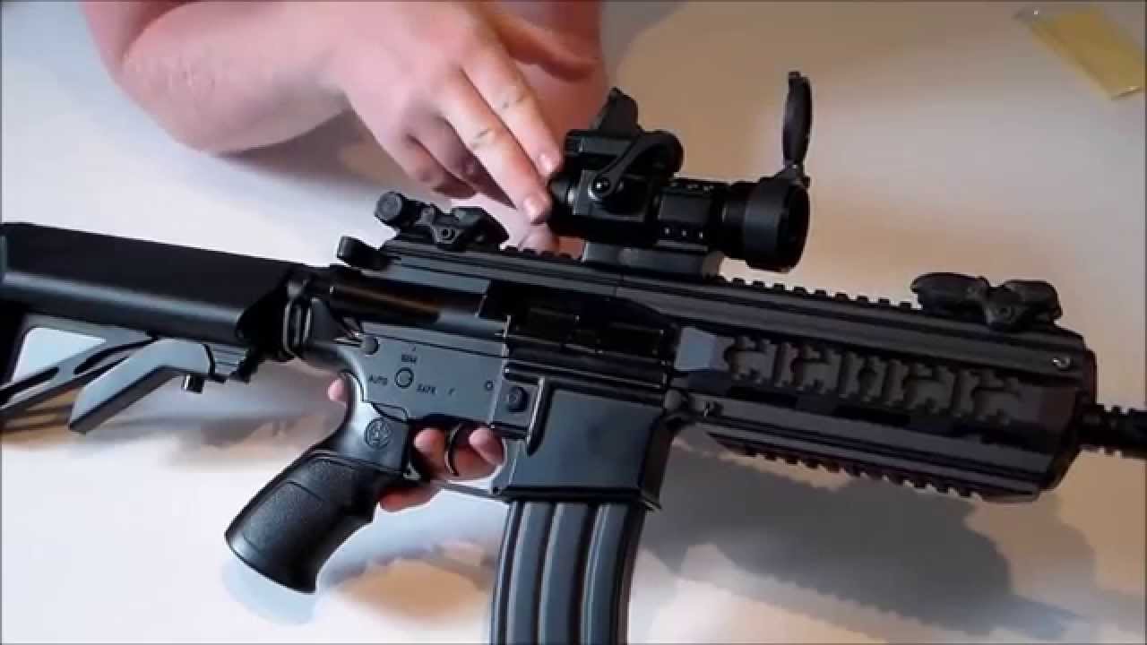 M2 Airsoft Reddot (Fosco) Unboxing/Review - YouTube