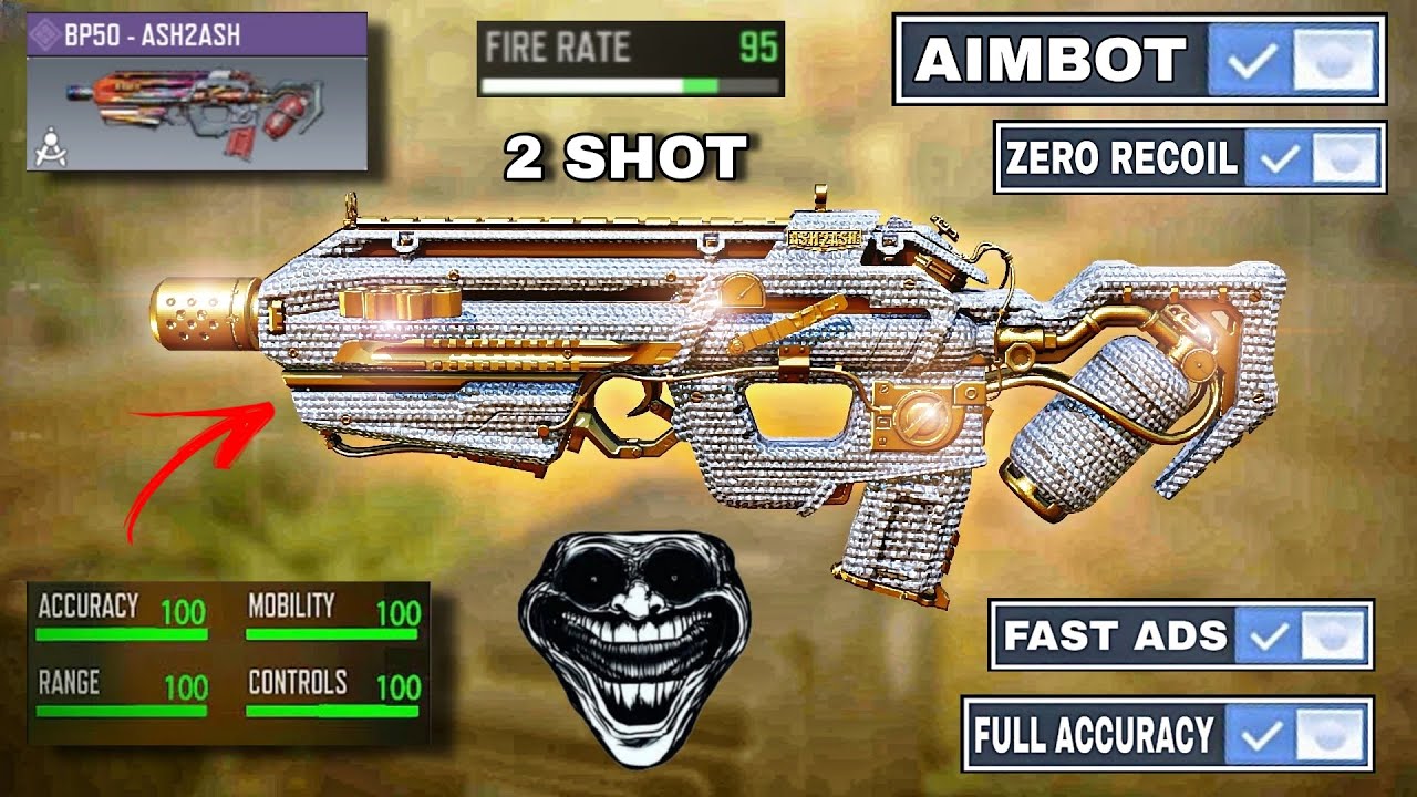 NEW "2 SHOT" BP50 Gunsmith! its TAKING OVER COD Mobile in Season 2 ...