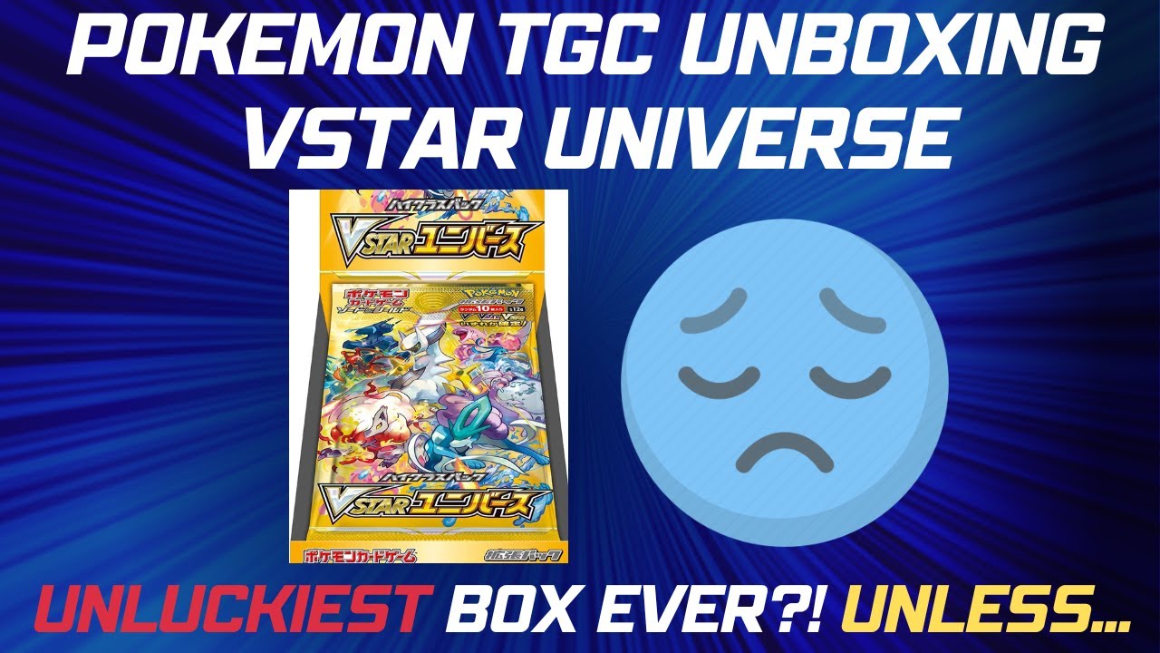 Pokemon Unboxing: VSTAR Universe! Unluckiest Box Ever Until That ONE ...