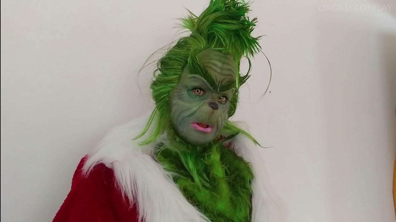 Making of THE GRINCH Cosplay - YouTube