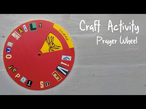 Craft Activity - Prayer Wheel - YouTube