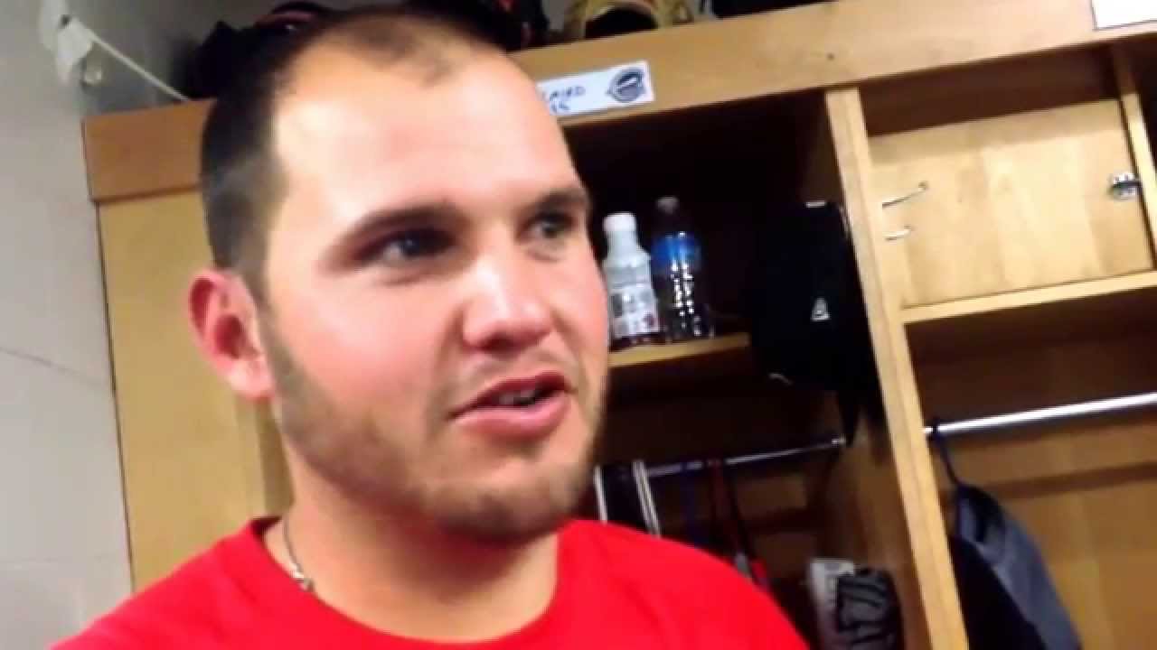 Brandon Laird postgame 4-17-14 - YouTube