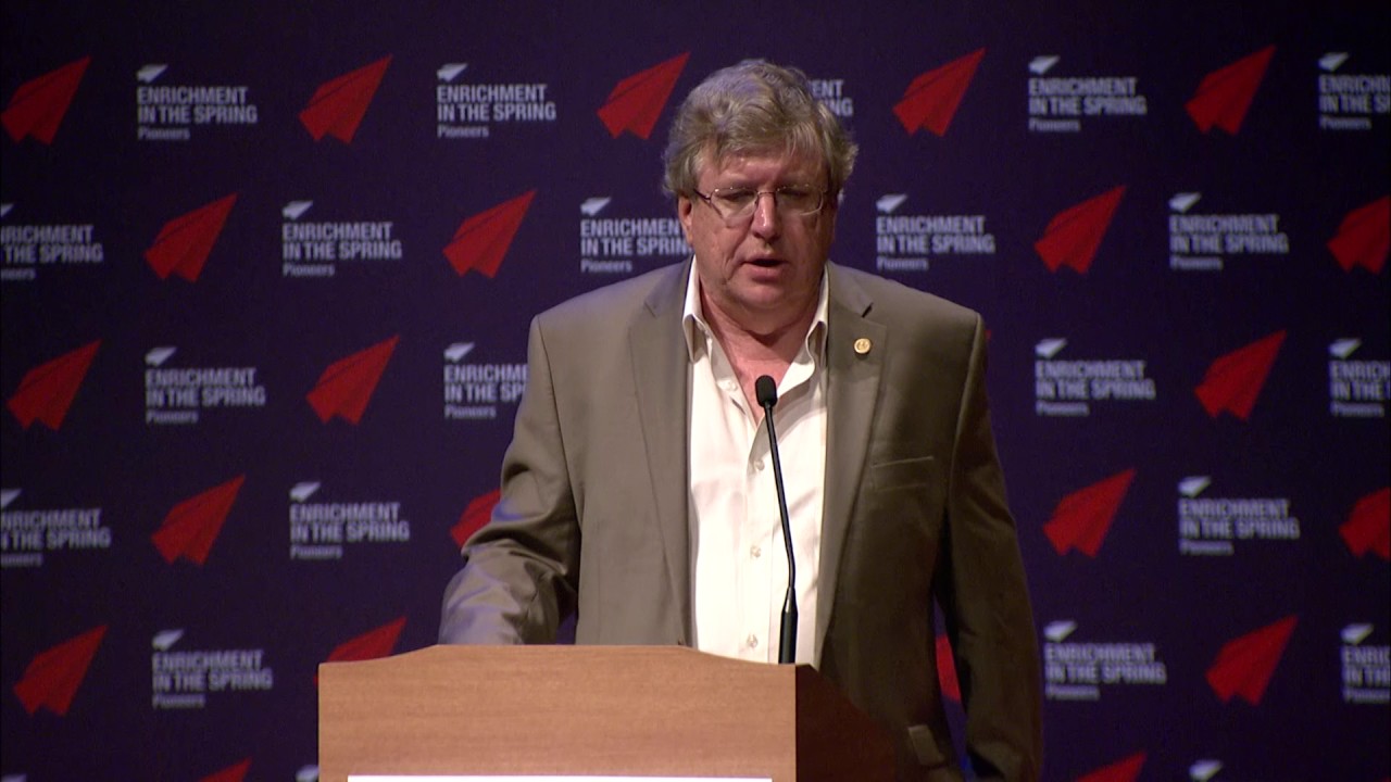2017 Enrichment in the Spring keynote by Eric Fossum, the inventor of ...