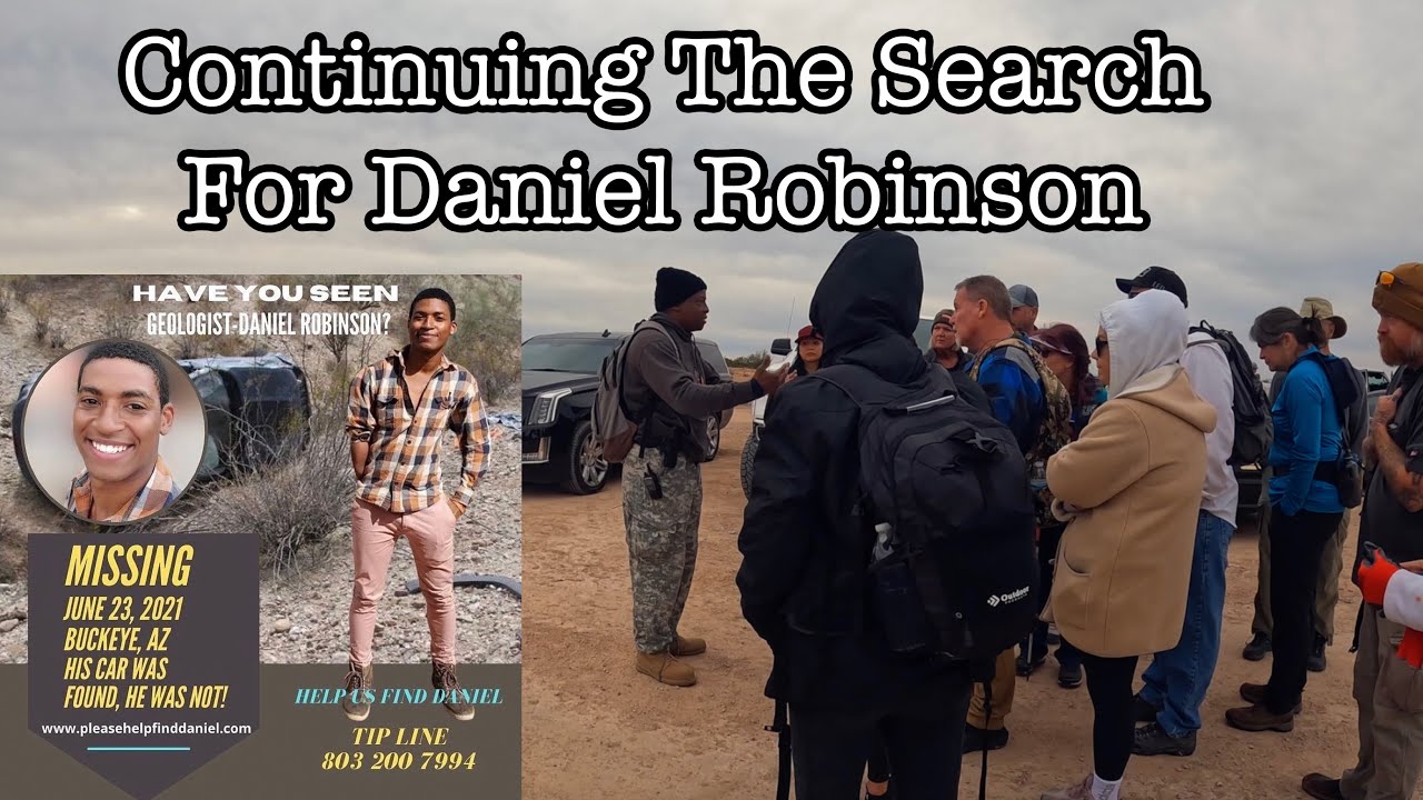 Searching for Missing Person Daniel Robinson with Sheriff’s Dept and Volunteers - YouTube