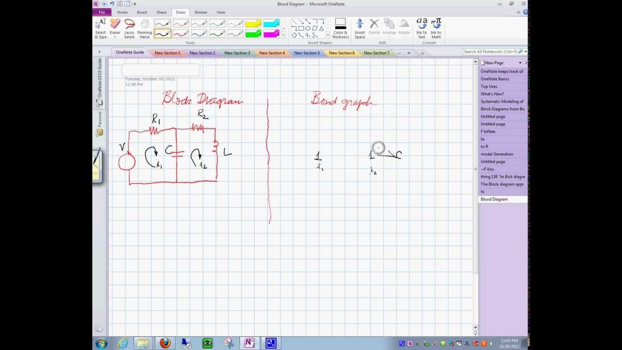 Comparison Block Diagrams vs Bond Graphs 30102012_1258_12 Part 1 - YouTube