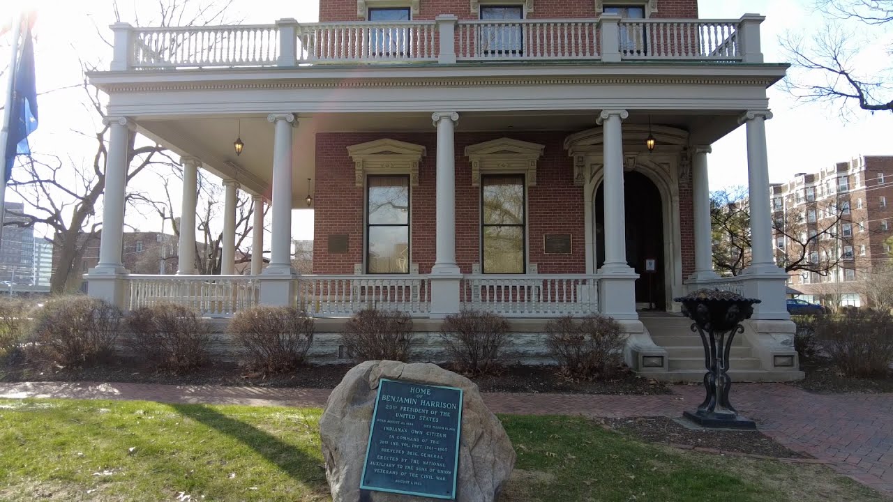 Daily Dashboarding 91 | President Benjamin Harrison's House Outside ...