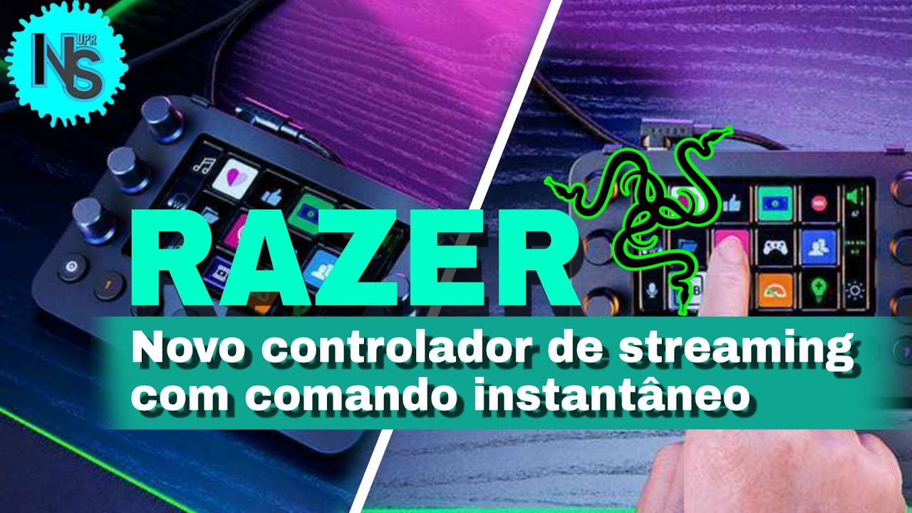 Razer Stream Controller | Controlador de Streaming com vários Comandos ...