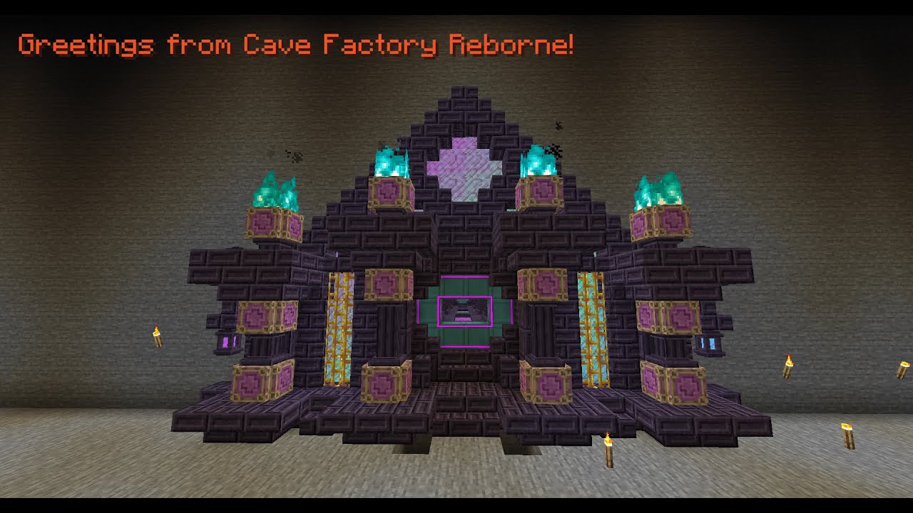 Minecraft - Cave Factory part 9 - YouTube