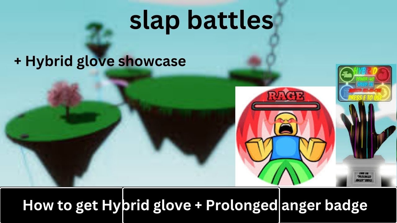 How to get Hybrid glove + Prolonged anger badge - YouTube