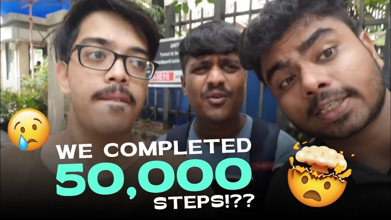 WE TRAVELLED 50k STEPS??? || Ft. Millibhagat - YouTube