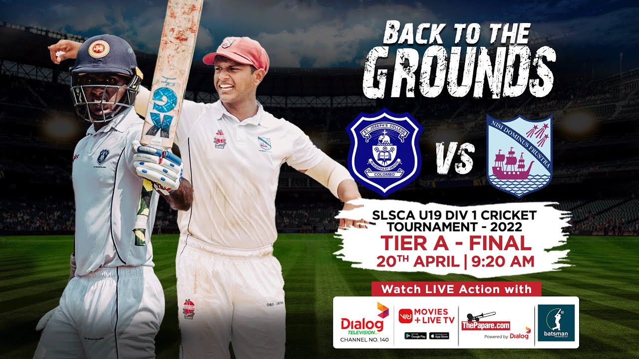 St. Joseph's College v Richmond College | Tier A - Final | SLSCA U19 ...