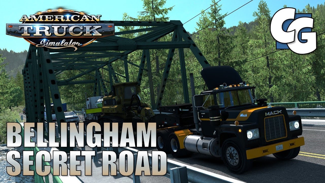 ATS - Bellingham Secret Road - Washington DLC - YouTube