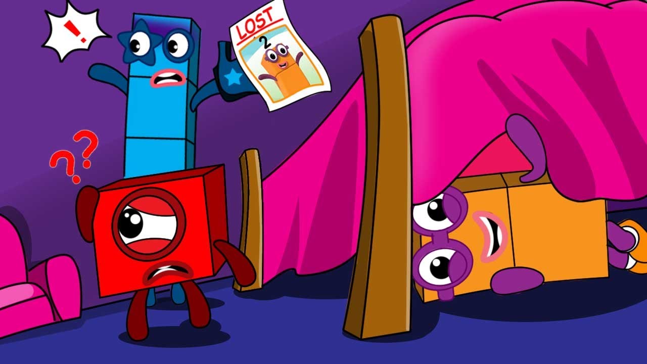 Please, Find Numberblocks 2! NB 2 Playing Hide and Seek l Numberblocks ...