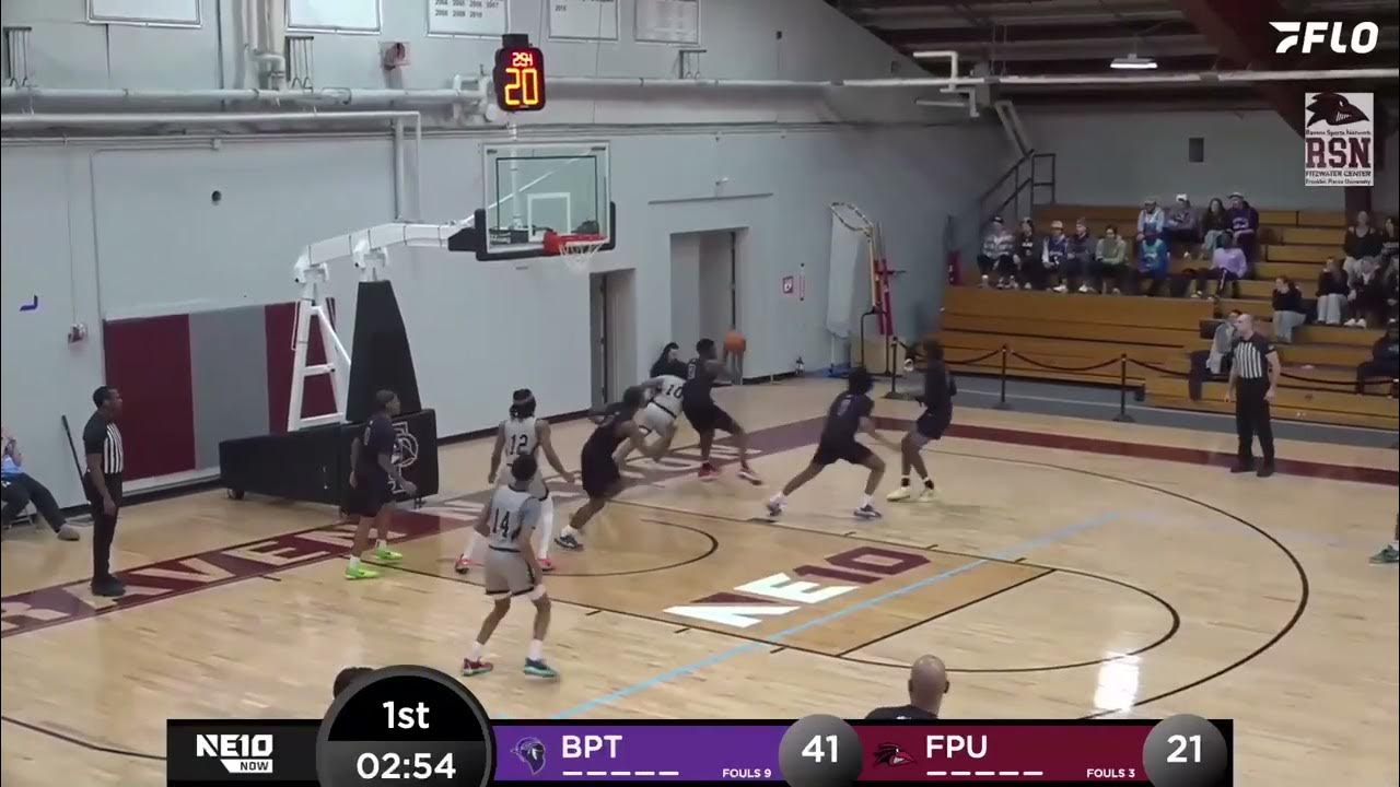 Bridgeport vs Franklin Pierce Men's Basketball | NE10 Highlights - YouTube