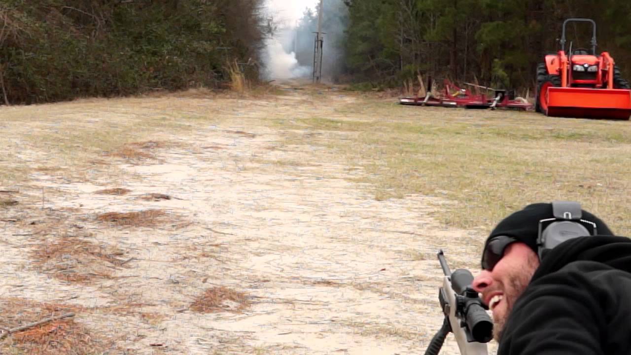 How to shoot long range with a Rimfire rifle - YouTube