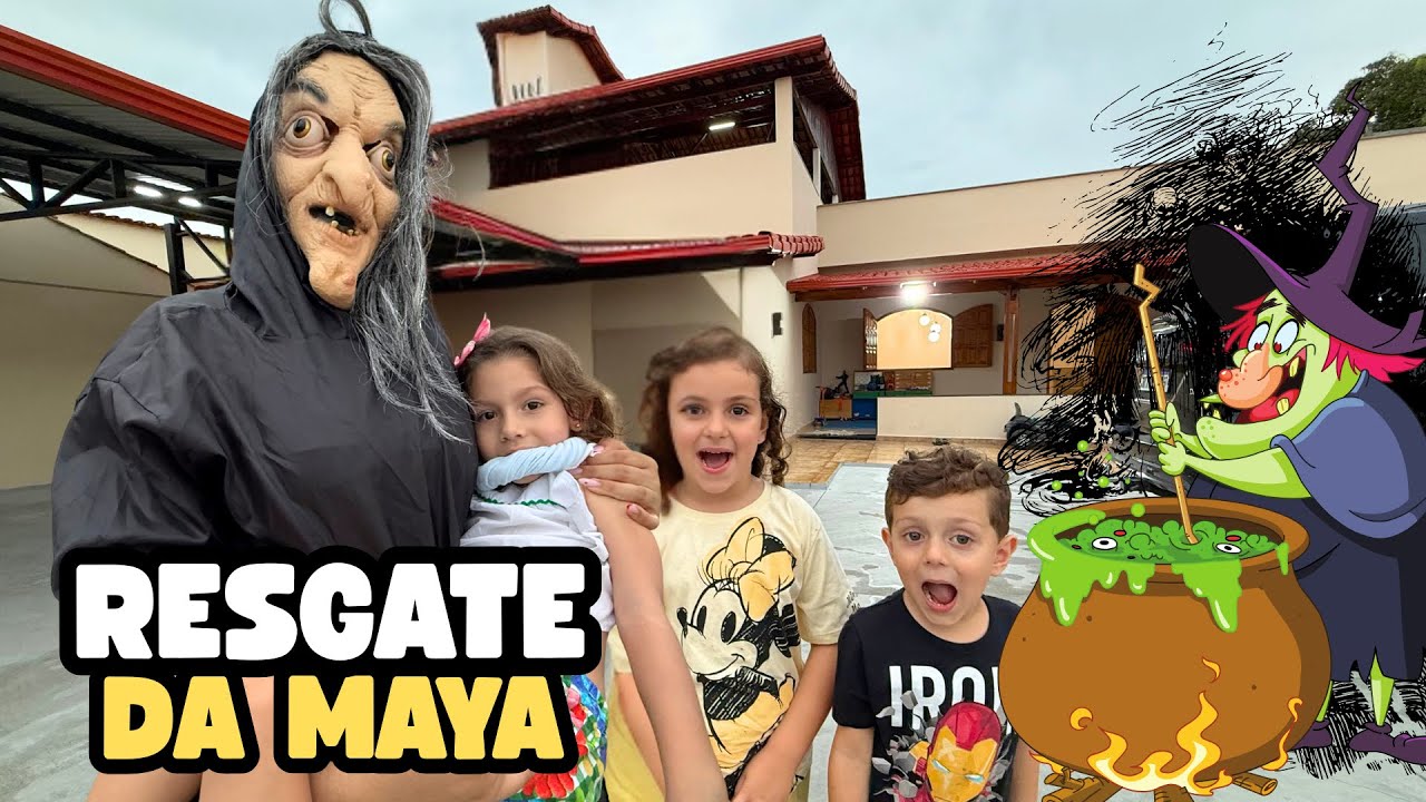 A BRUXA MALVADA - ELA VOLTOU DEPOIS DE VÁRIOS MESES E PEGOU A MAYA ...