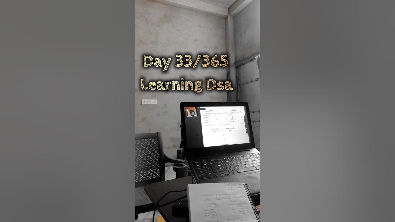 Day 33/365 of learning Dsa - YouTube