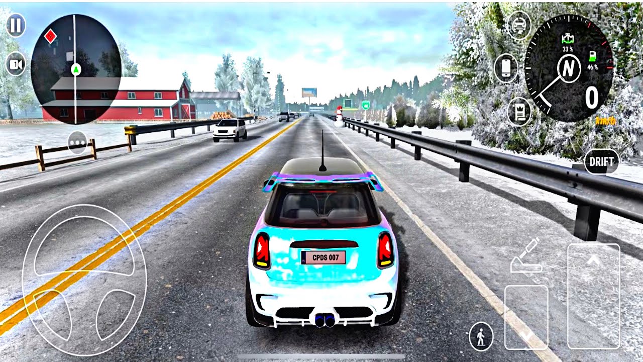 Racing Mini Cooper car - 3d mini cooper games - android & ios gameplay ...