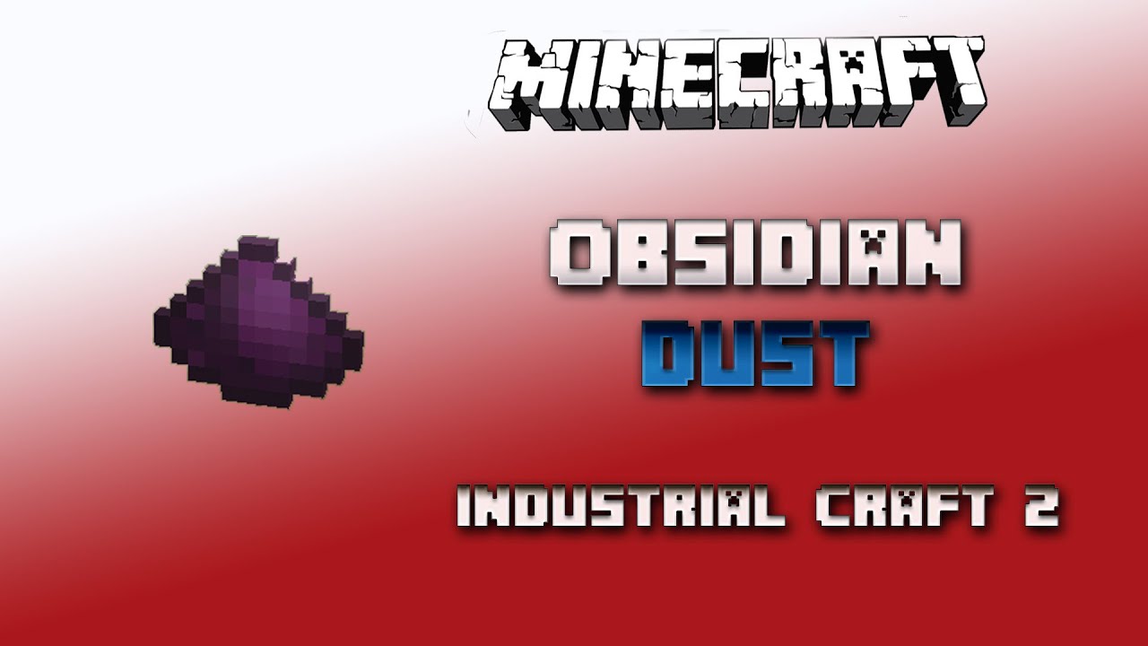 Obsidian Dust 💎Industrial Craft 2 Tutorial 💎 English - YouTube