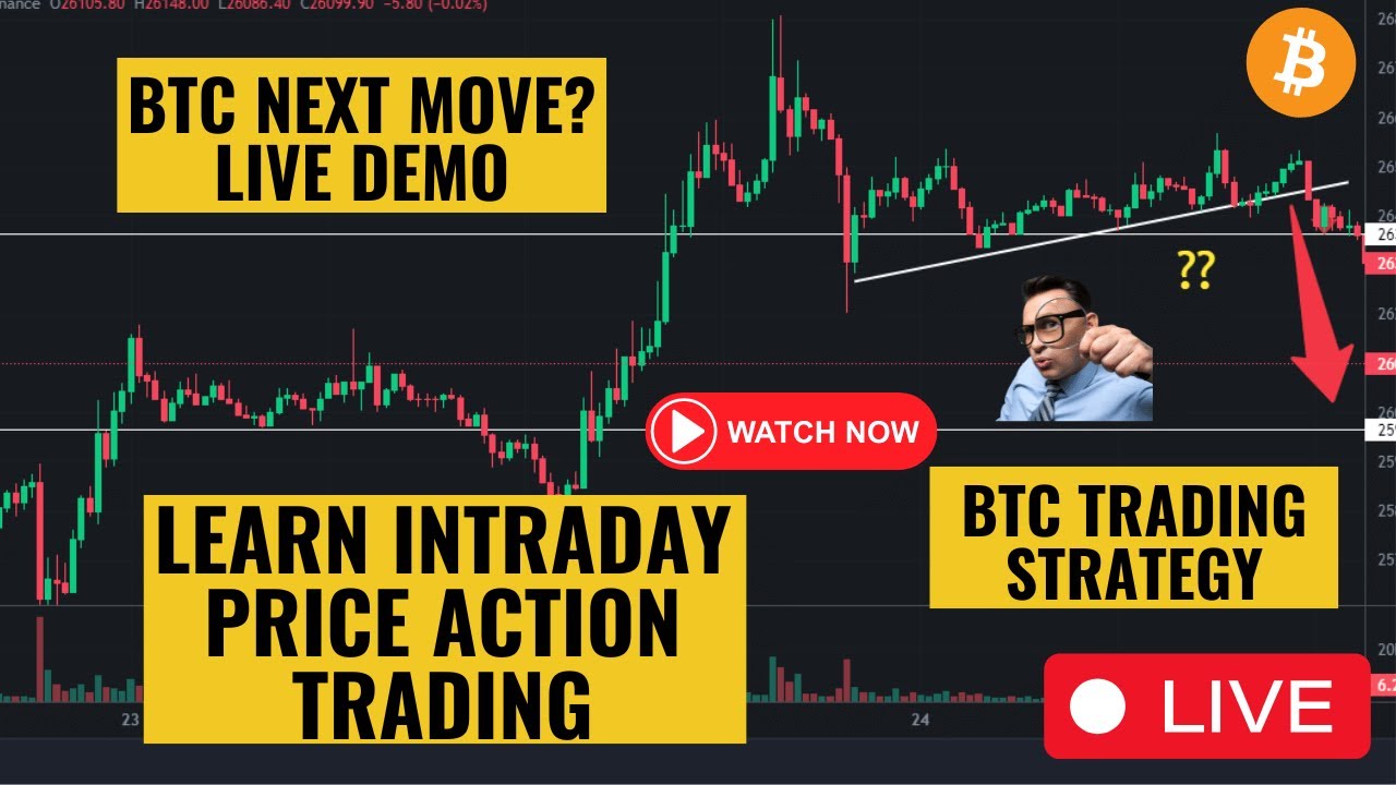 Crypto Trading Strategies | Intraday Trading Live Demo | BTC Trading ...