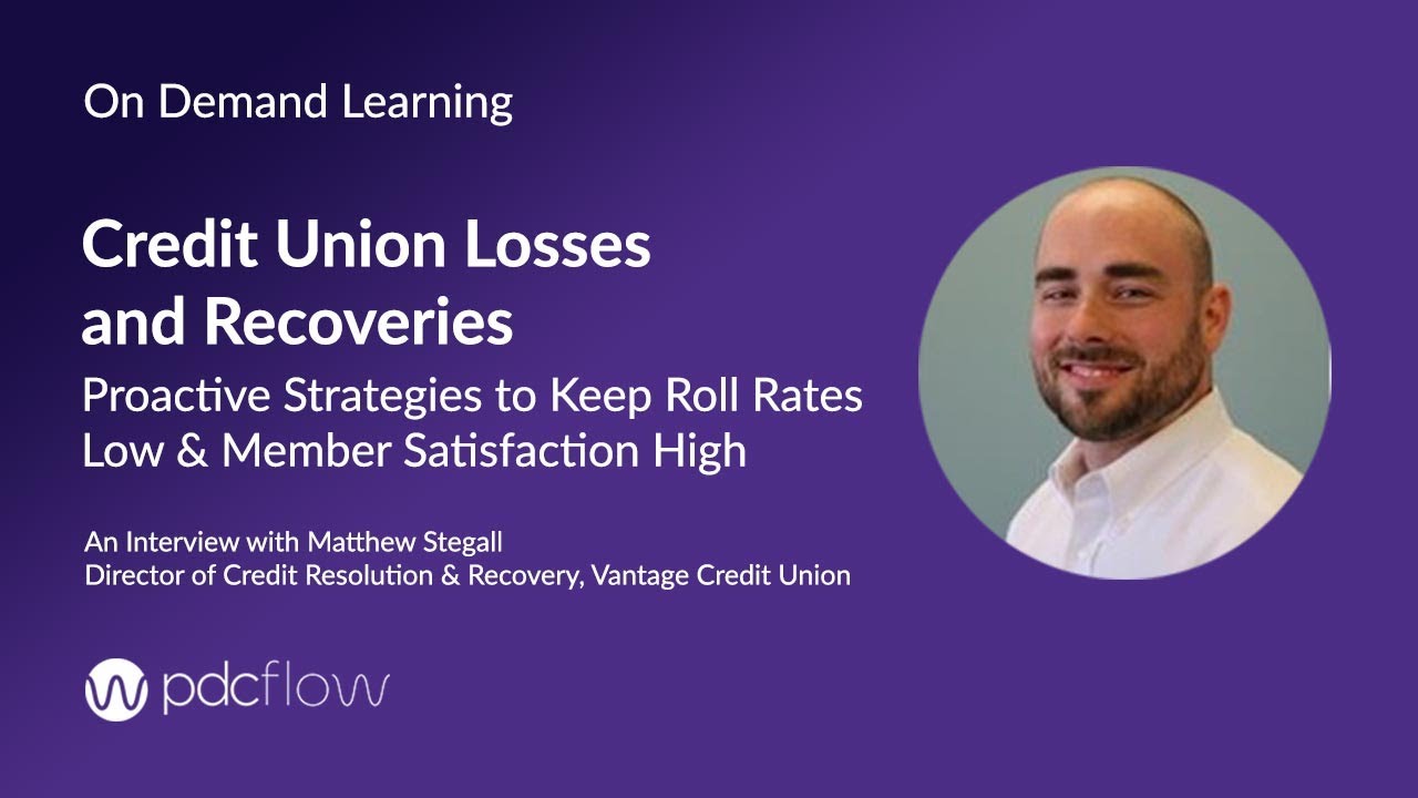 On Demand Learning | Credit Union Losses and Recoveries: Proactive ...
