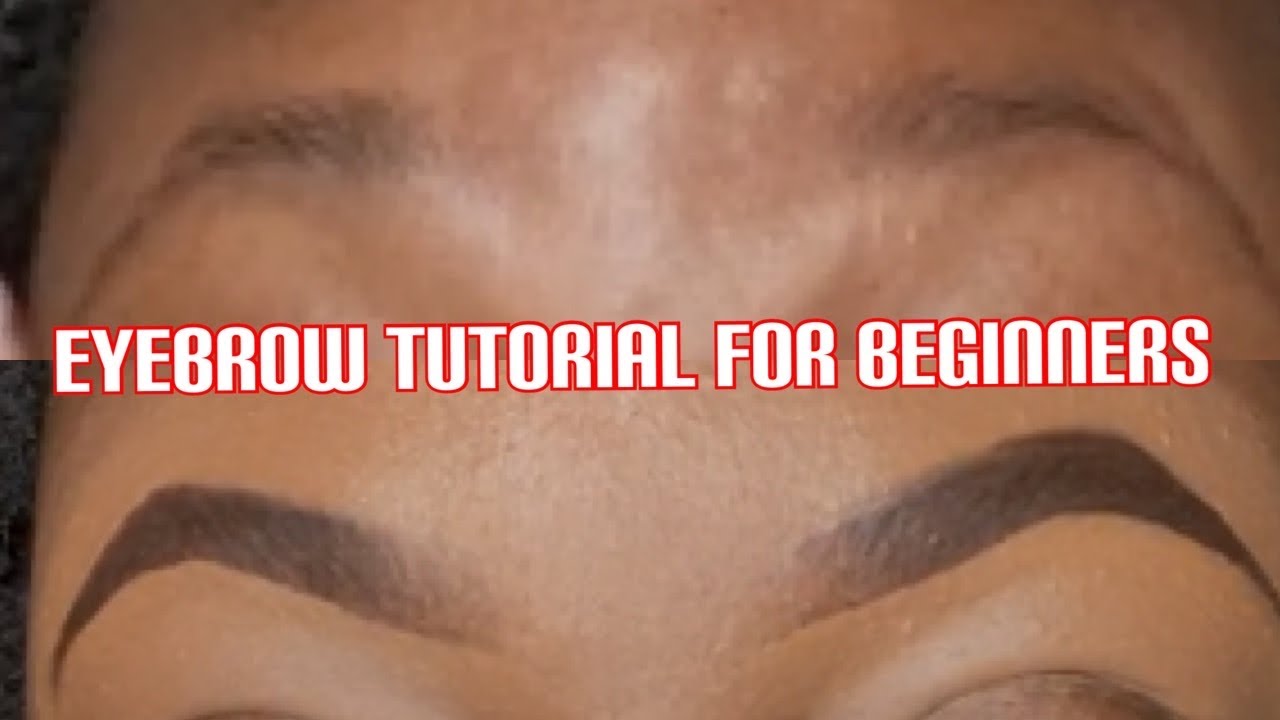 HOW TO: QUICK AND EASY EYEBROW TUTORIAL| BEGINNER FRIENDLY|CHEAP ...
